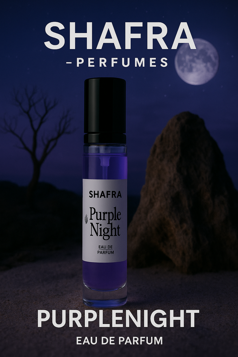 Purple Night Eau De Parfum | 10ML TESTER PACK – SHAFRA PERFUMES